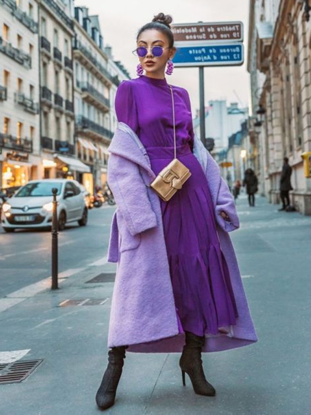 Como combinar roxo nos looks do dia - Grandes Mulheres